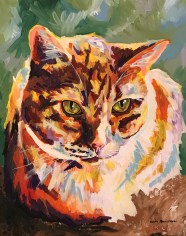 Cat Art Of 2017 Birchwoodcat